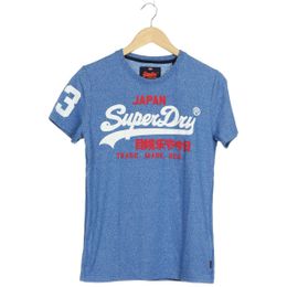 Superdry Herren T-Shirt, blau, Gr. 46