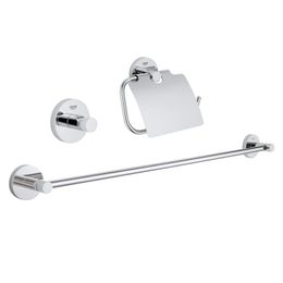 Grohe Essentials Badaccessoire-Set, 40775001,