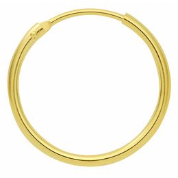 Adelia´s Paar Creolen ADELIA´S "Damen Goldschmuck 1 333 Gold Ohrringe / Ø 44 mm" Gr. Damen, Gelbgold 333, goldfarben (gold) Damen 333 Gold Goldschmuck für