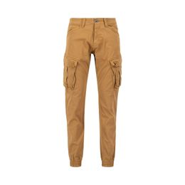 Cargohose Alpha Industries "Alpha Industries Men - Pants Spy Pant" Gr. 28, Normalgrößen, grün (khaki) Herren Hosen