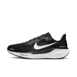 Nike Pegasus 41 Straßenlaufschuh (Herren, extraweit) - Schwarz