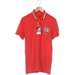 Napapijri Herren Poloshirt, rot, Gr. 52