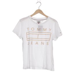 Tommy Hilfiger Damen T-Shirt, weiß, Gr. 36