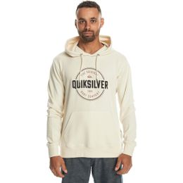 Kapuzensweatshirt Quiksilver "CIRCLE UP HOODIE" Gr. L, braun (birch) Herren Sweatshirts