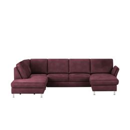 Mein Sofa bold Wohnlandschaft Veit ¦ rot ¦ Maße (cm): B: 305 H: 90 T: 200