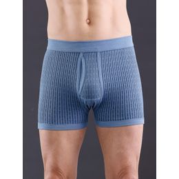 w&auml;schepur men Herren Hose kurz, hellblau-bedruckt, Gr&ouml;&szlig;e 6