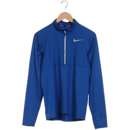 Nike Running Herren Langarmshirt, blau, Gr. 48