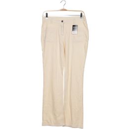 Pure by Ulla Popken Damen Stoffhose, beige, Gr. 32