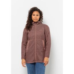 Funktionsmantel Jack Wolfskin "TANNENSPUR COAT W" Gr. L (42/44), rosa (afterglow) Damen Mäntel