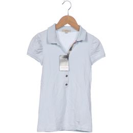 Burberry Damen Poloshirt, hellblau, Gr. 34