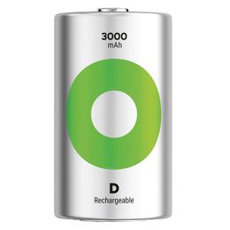 GP ReCyKO NiMH Akku Mono, D, HR20 1,2V/3000mAh, 2 St&uuml;ck