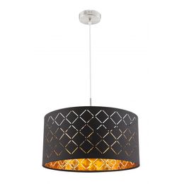 Globo Lighting - CLARKE - Hängeleuchte Metall Nickel matt, 1x E27