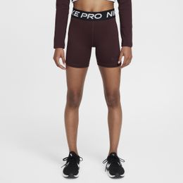 Nike Pro Leak Protection: Periodensichere Dri-FIT-Shorts für ältere Kinder - Rot