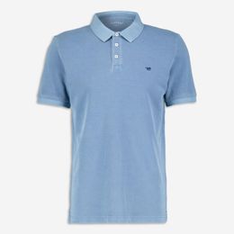 TK Maxx Blaues Poloshirt mit gesticktem Logo