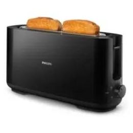 Philips Toaster - long slot, black HD2590/90