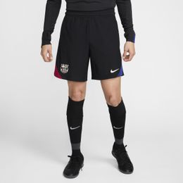 FC Barcelona Strike Elite Nike Dri-FIT ADV Fußballshorts aus Strickmaterial für Herren - Schwarz