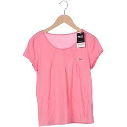 Lacoste Damen T-Shirt, pink, Gr. 38