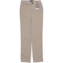 comma, Comma Damen Stoffhose, beige, Gr. 34