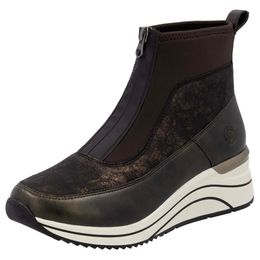 Remonte Stiefelette Damen Gr&ouml;&szlig;e 37 schoko / dunkelbraun Winterschuhe