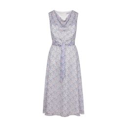 Quiosque Kleid Damen Größe 52 beige / blau Winterkleid