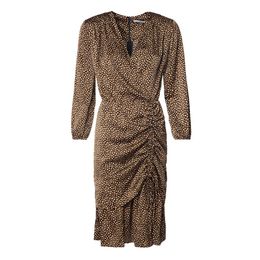 Quiosque Kleid Damen Gr&ouml;&szlig;e 46 braun Winterkleid