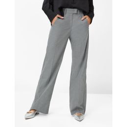 Brax Damen Palazzohose Style MAINE, smoke grey, Gr. 46