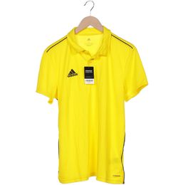 Adidas Herren Poloshirt, gelb, Gr. 52