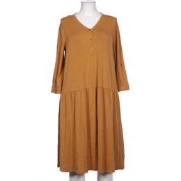 hessnatur Damen Kleid, braun, Gr. 44