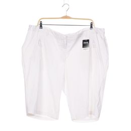 Ulla Popken Damen Shorts, weiß, Gr. 56