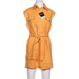 Mango Damen Kleid, orange, Gr. 34