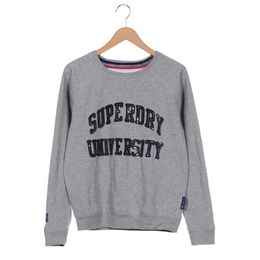 Superdry Damen Sweatshirt, grau, Gr. 42