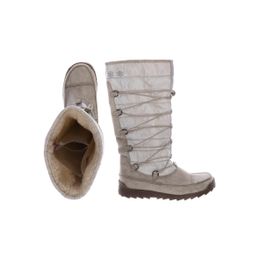 s.Oliver Damen Stiefel, beige, Gr. 38