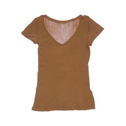 Petit Bateau Damen T-Shirt, braun, Gr. 176