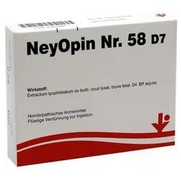 vitOrgan Neyopin Nr.58 D 7 Ampullen 5X2 ml