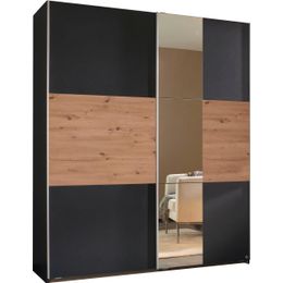 Schwebetürenschrank Rauch, B:175cm H:210cm T:59cm, grau, Holzwerkstoff, Schränke, "Kleiderschrank Schrank Garderobe TOPSELLER ASTANA OTTO ́s CHOICE",