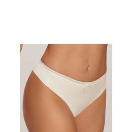s.Oliver Damen String, Gr. 32, beige, Microtouch, Obermaterial: 65% Polyamid, 35% Elasthan, Unterhosen, SEAMLESS mit nahtloser Verarbeitung und