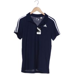 Adidas Herren Poloshirt, marineblau, Gr. 48