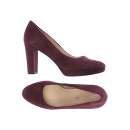 Clarks Damen Pumps, bordeaux, Gr. 37.5