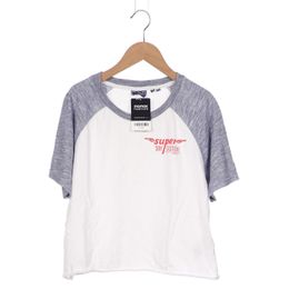 Superdry Damen T-Shirt, weiß, Gr. 36