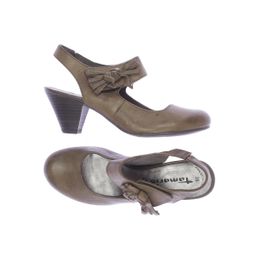 Tamaris Damen Sandale, beige, Gr. 38