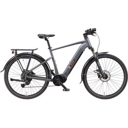 E-Bike Telefunken "SUV710" E-Bikes Gr. 50 cm, 27,5 Zoll (69,85 cm), grau Pedelec, Elektrofahrrad für Herren u. Damen, Trekkingrad, Cityrad Bestseller