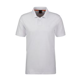 Poloshirt BOSS Orange "Passenger" Gr. XL, weiß (100_white) Herren Shirts mit Polokragen