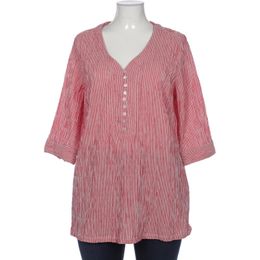 Ulla Popken Damen Bluse, rot, Gr. 46