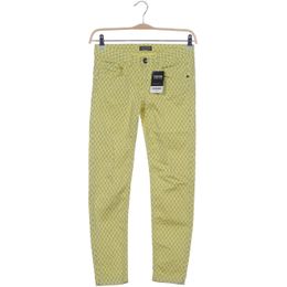 SOCCX Damen Jeans, gelb, Gr. 27