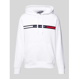 Tommy Hilfiger Hoodie mit Label-Stitching