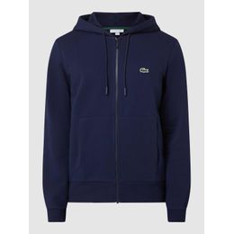 Lacoste Classic Fit Sweatjacke mit Kapuze