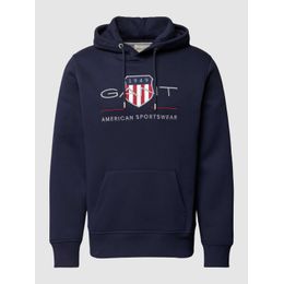 Gant Hoodie mit Label-Stitching Modell 'ARCHIVE SHIELD'