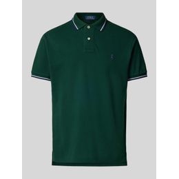 Polo Ralph Lauren Custom Slim Fit Poloshirt mit Logo-Stitching