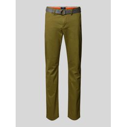 McNeal Slim Fit Chino mit Gürtel