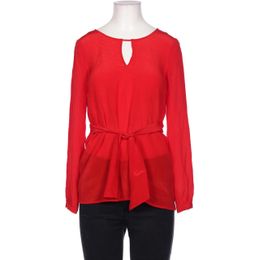 Hallhuber Damen Bluse, rot, Gr. 36